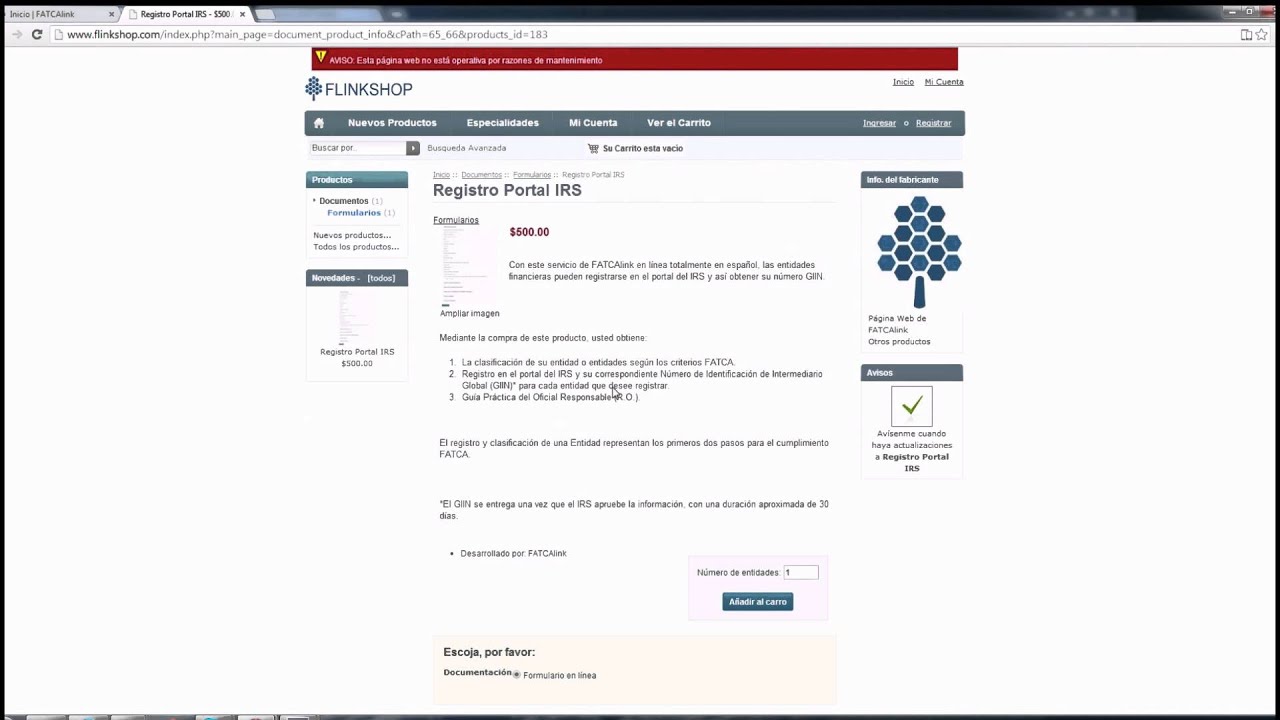 Registro Portal IRS - YouTube
