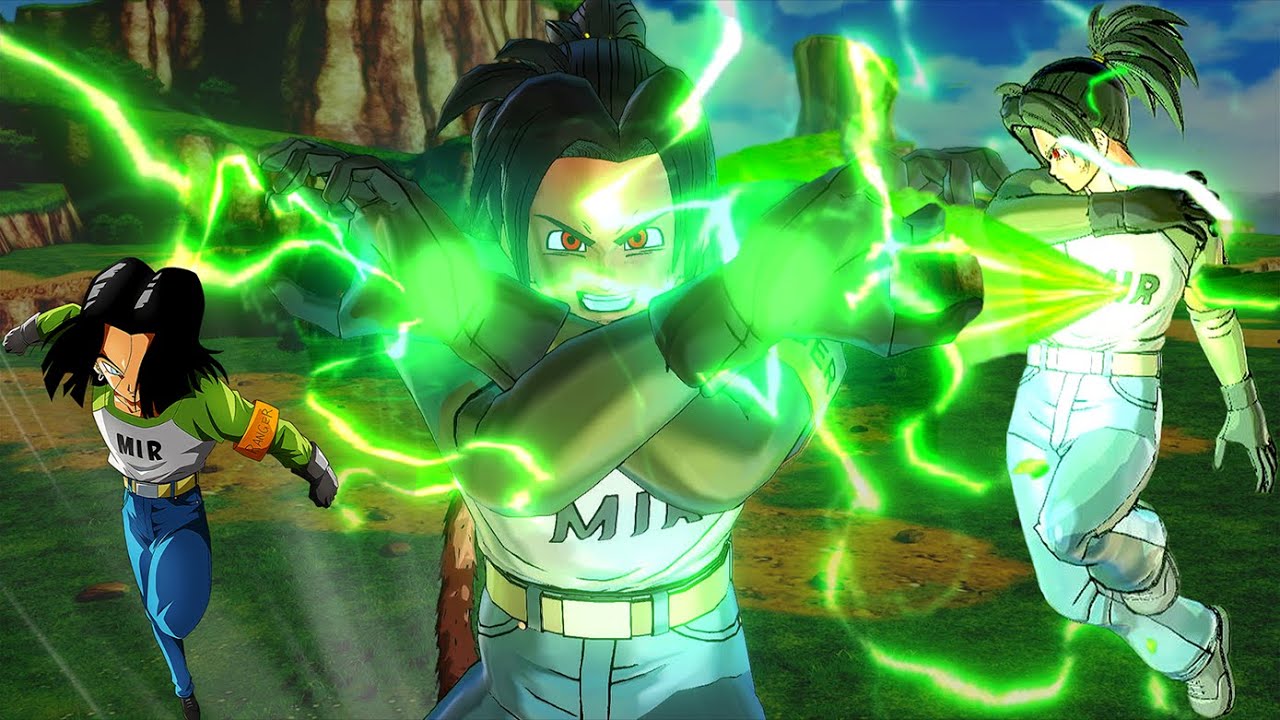 I Became a Ranger In Xenoverse 2 | DBS Android 17 Ranger Build - YouTube