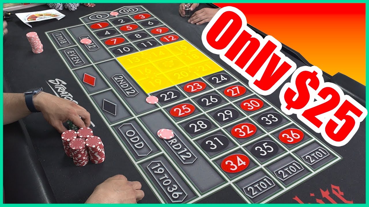 You Only Need $25 for this Roulette Strategy - YouTube