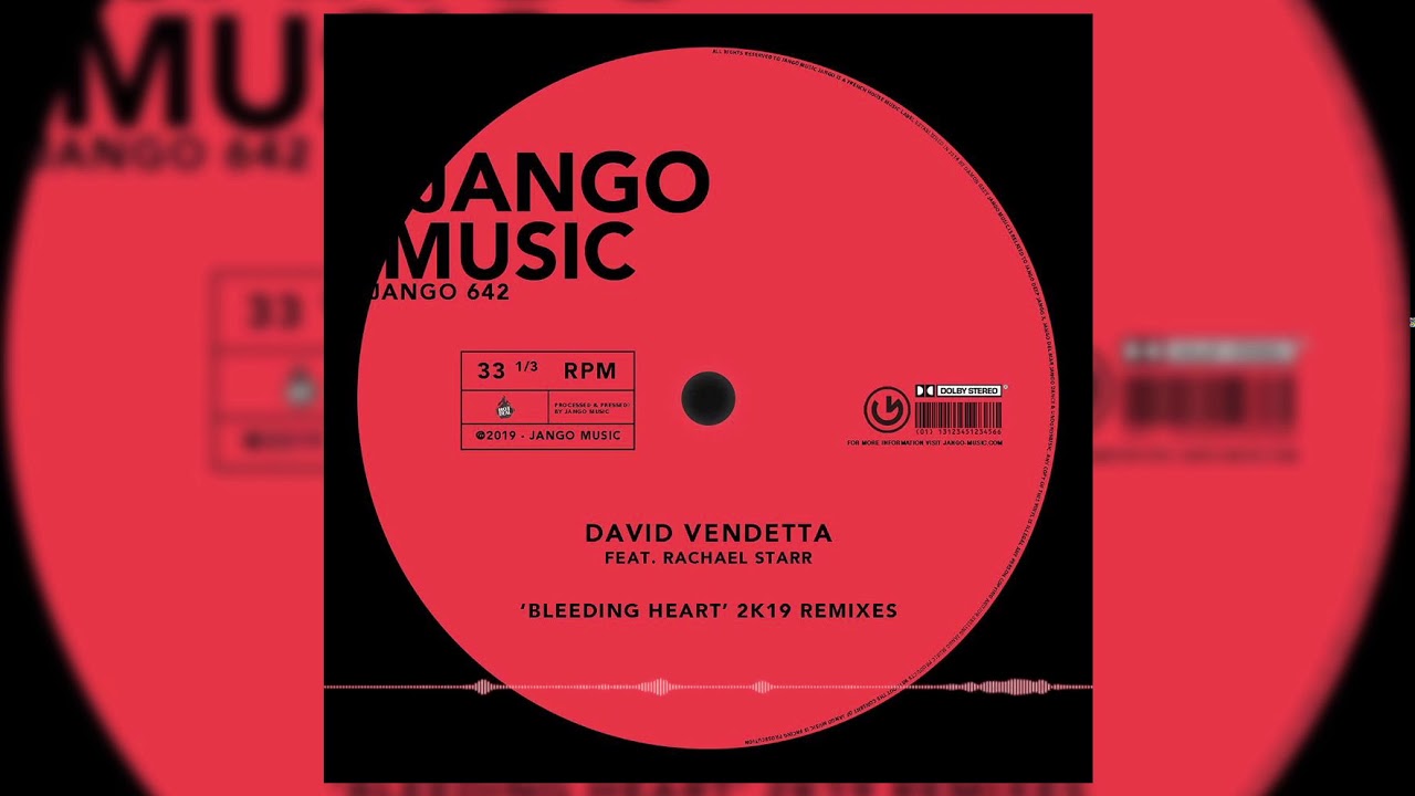 David Vendetta Feat Rachael Starr - Bleeding Heart (LECO Remix) - YouTube