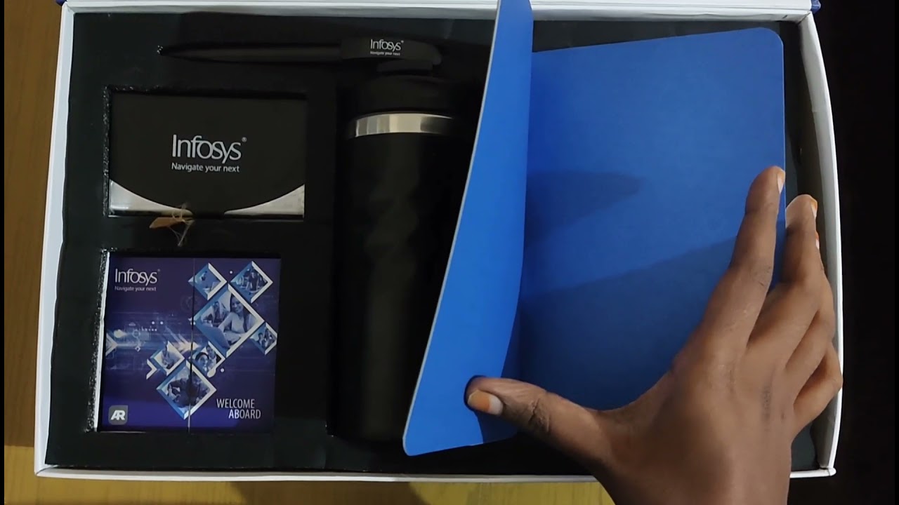 Infosys welcome kit 2021 - YouTube