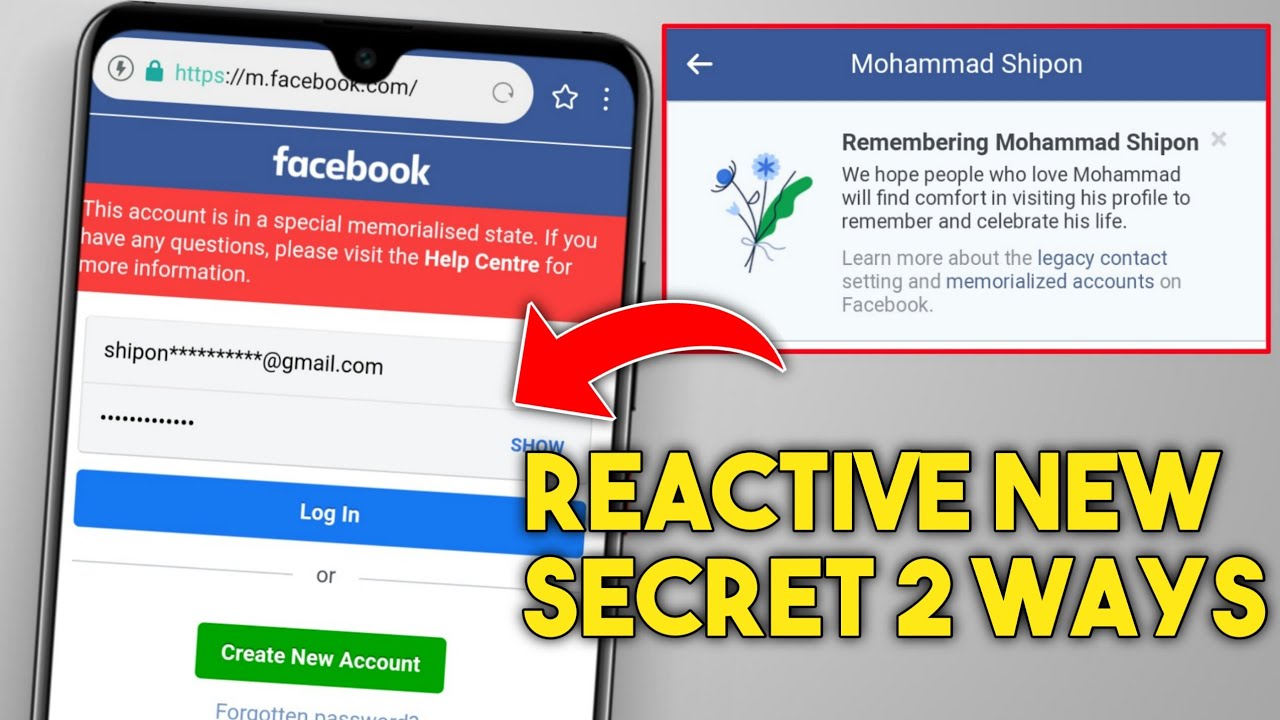 Fake Death Reports | Facebook Remembering Accounts Reactive | Alive ...