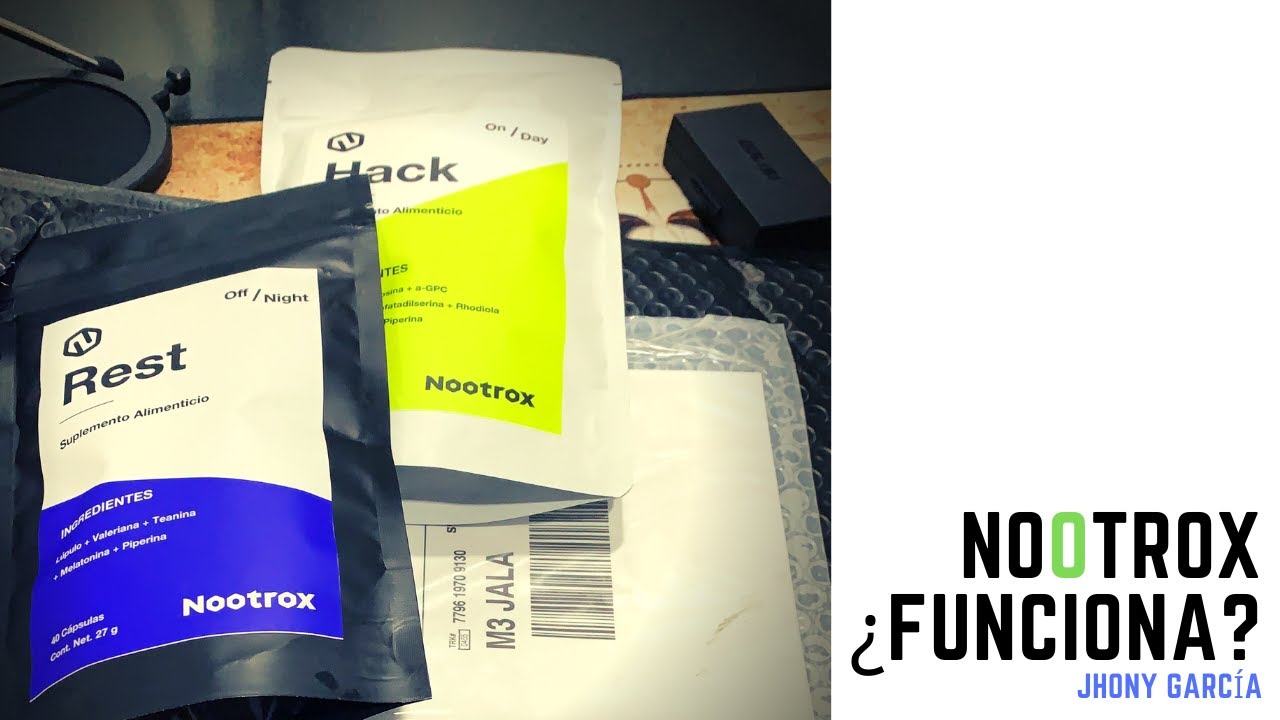Nootrox funciona? te platico mi experiencia! - YouTube