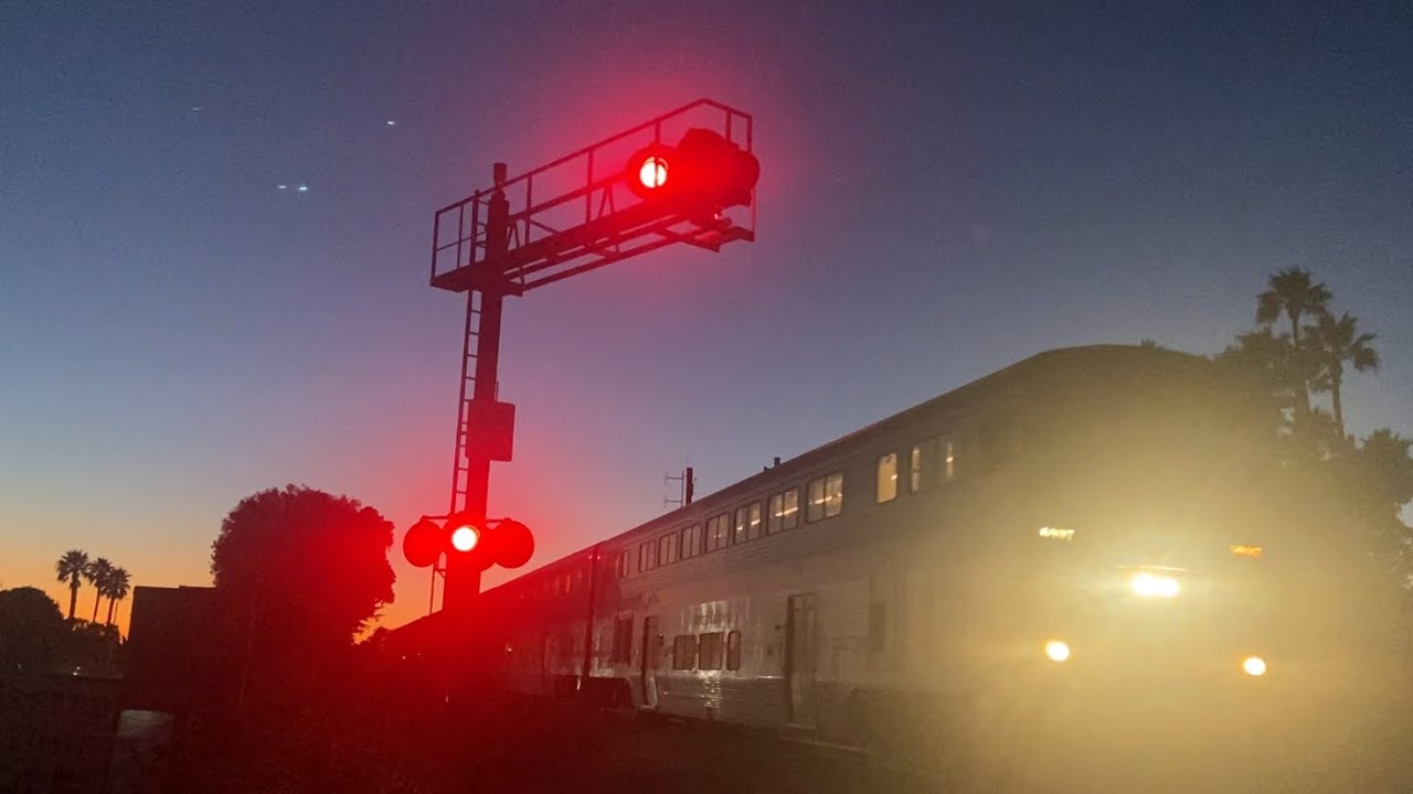 Amtrak CDTX 6907 #790 Pacific Surfliner, Padre Juan Canyon Rd. Railroad ...