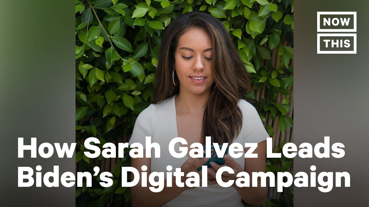 Meet Biden Campaign Social Media Dir. Sarah Galvez | NowThis - YouTube