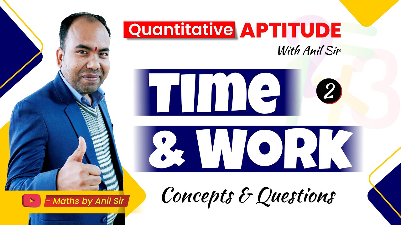 Time And Work | Class 2 | Time And Work Tricks | Time And Work For All ...