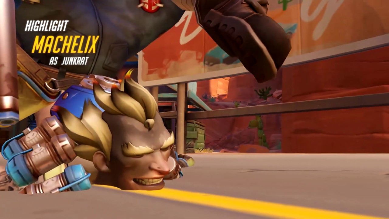 Overwatch: Junkrat Highlight (102) - YouTube