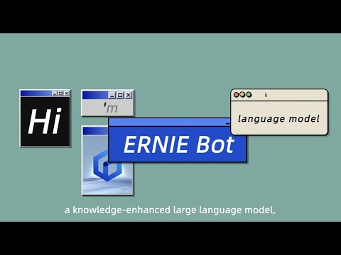 Key Technologies Behind Large Language Model ERNIE Bot - YouTube