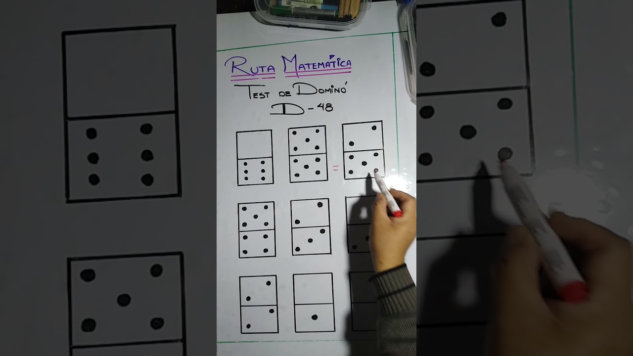 TEST DE DOMINO D48 - YouTube