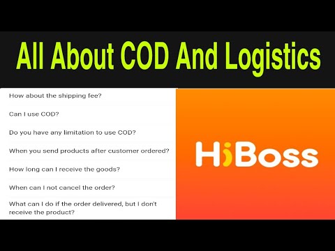 QnA:- Hiboss Reselling Application COD ( Cash On Delivery ) And Logistics Partner l We Make Reseller
