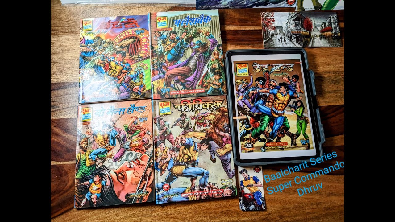 Balcharit Series|Single Edition Review|Super Commando Dhruv|Raj Comics ...