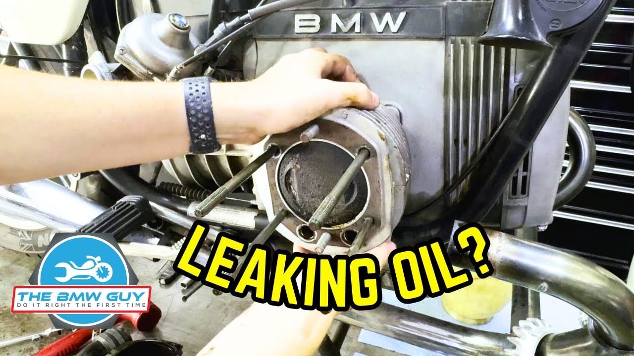 BMW Airhead Leaking Pushrod Seals - YouTube