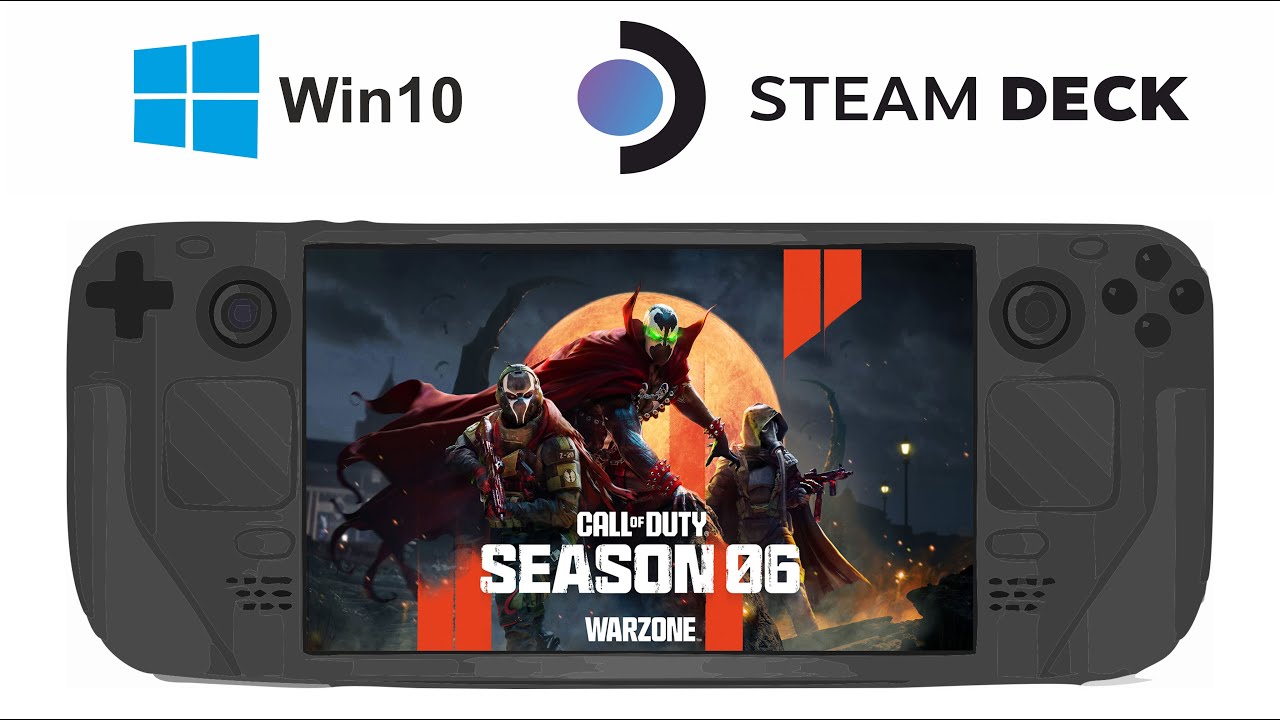 Call of Duty Warzone 2 on Steam Deck/Windows 10 in 800p (Live) - YouTube