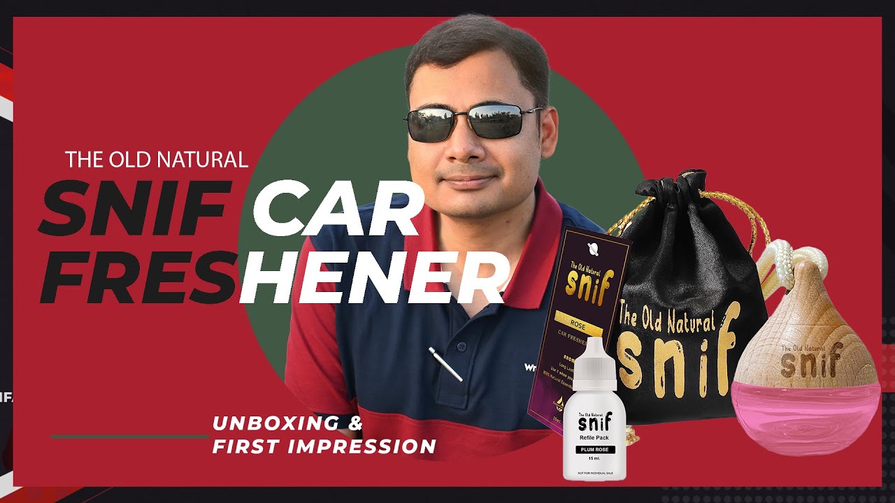 SNIF Car Freshener by @theoldnatural2272 - Unboxing and First ...