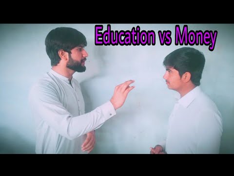 Education vs Money #Englishwithwisal #education #money - YouTube