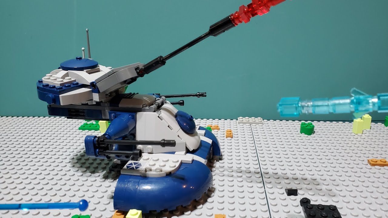 lego star wars ion canon stopmotion test - YouTube