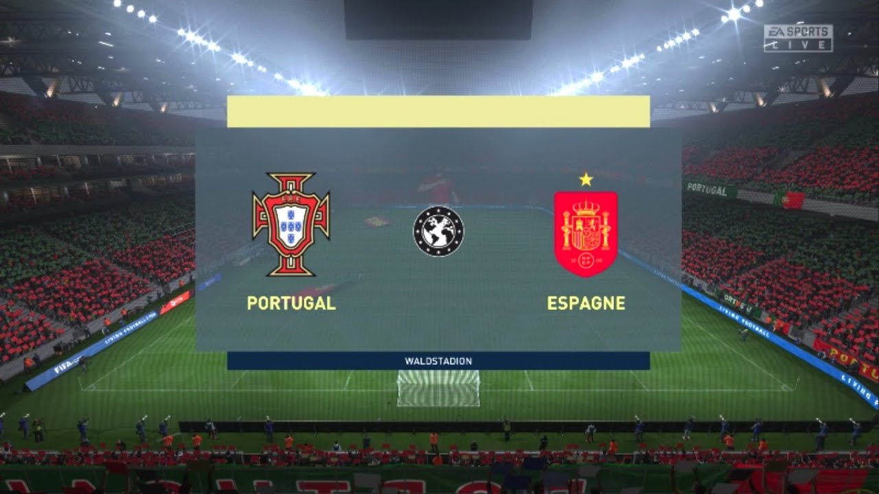 FIFA 22 - Portugal Vs Espagne - 2022/23 - PS5 Gameplay 4K UHD - YouTube