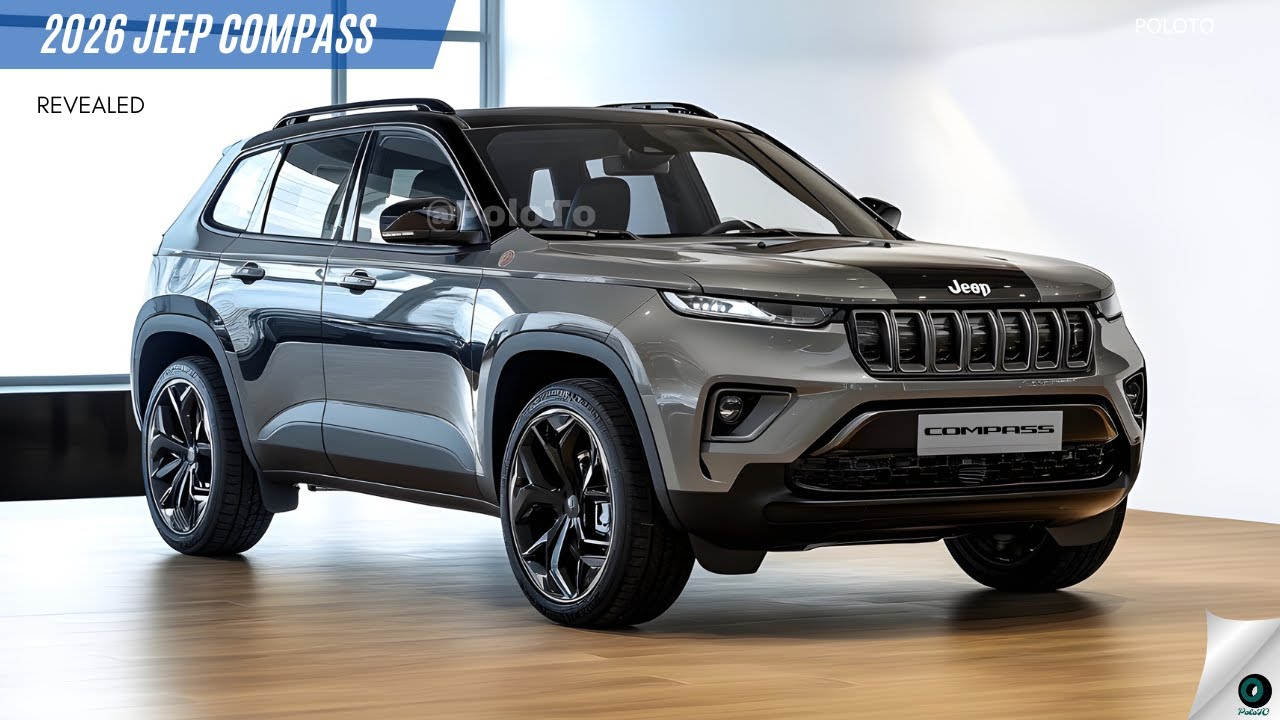 New 2026 Jeep Compass Revealed - New engine options and larger sizes ...
