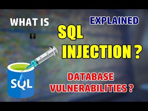What Is SQL Injection? | Structure Of a Database? |Database Vulnerabilities Explained - YouTube
