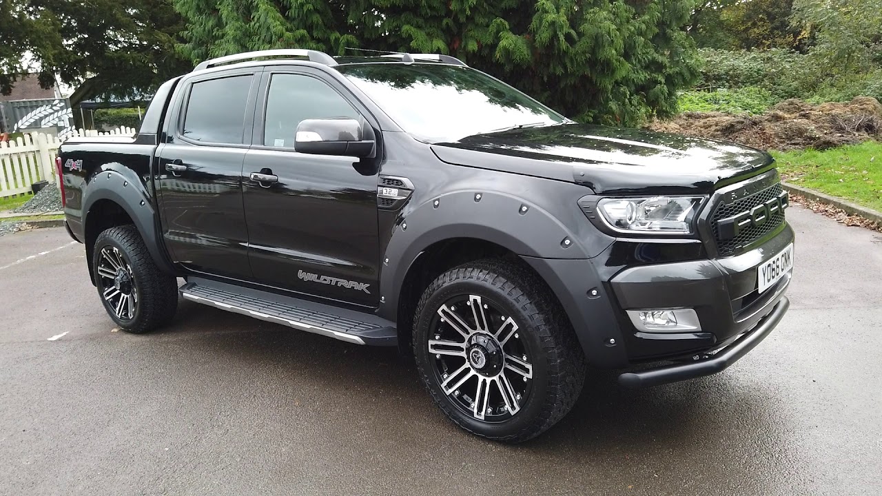2017 Ford Ranger 3.2 Wildtrak Auto with wide arch kit and Raptor look ...
