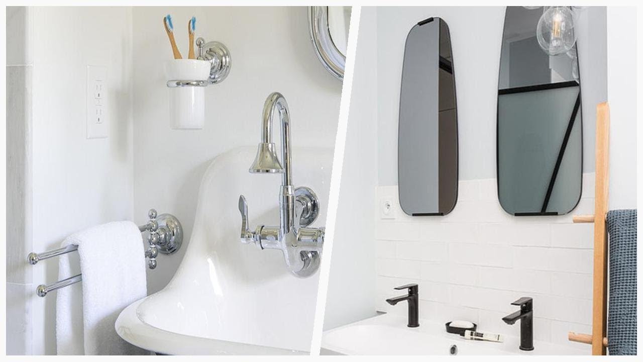 75 Bathroom With A Trough Sink And A Floating Vanity Design Ideas You ...