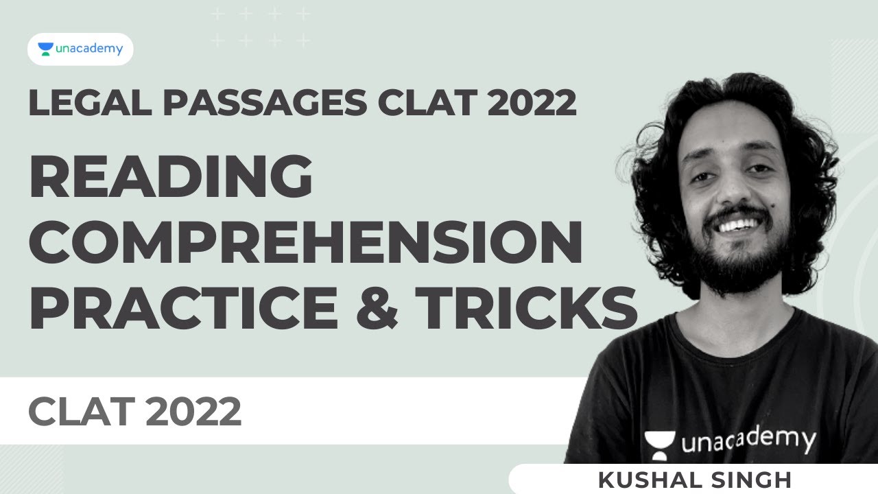 Reading Comprehension Tricks | Legal passages CLAT 2022 | Reading ...