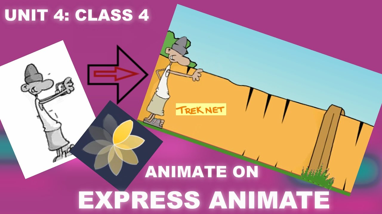 Moving Character On Express Animate Part 2 || UNIT 4 : Episode 4 - YouTube