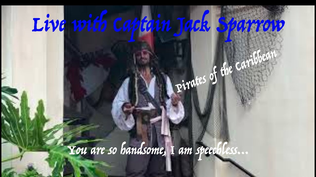 Live Interview with Captain Jack Sparrow / Stand Up Comedy / Disney ...