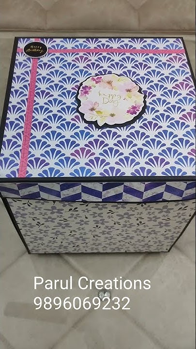 Big Explosion Box 10 by 10 inches #bigexplosionbox #explosionbox # ...