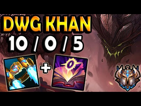 Malphite vs Jayce TOP [ DWG Khan ] Korea Challenger Patch 11.1 - YouTube