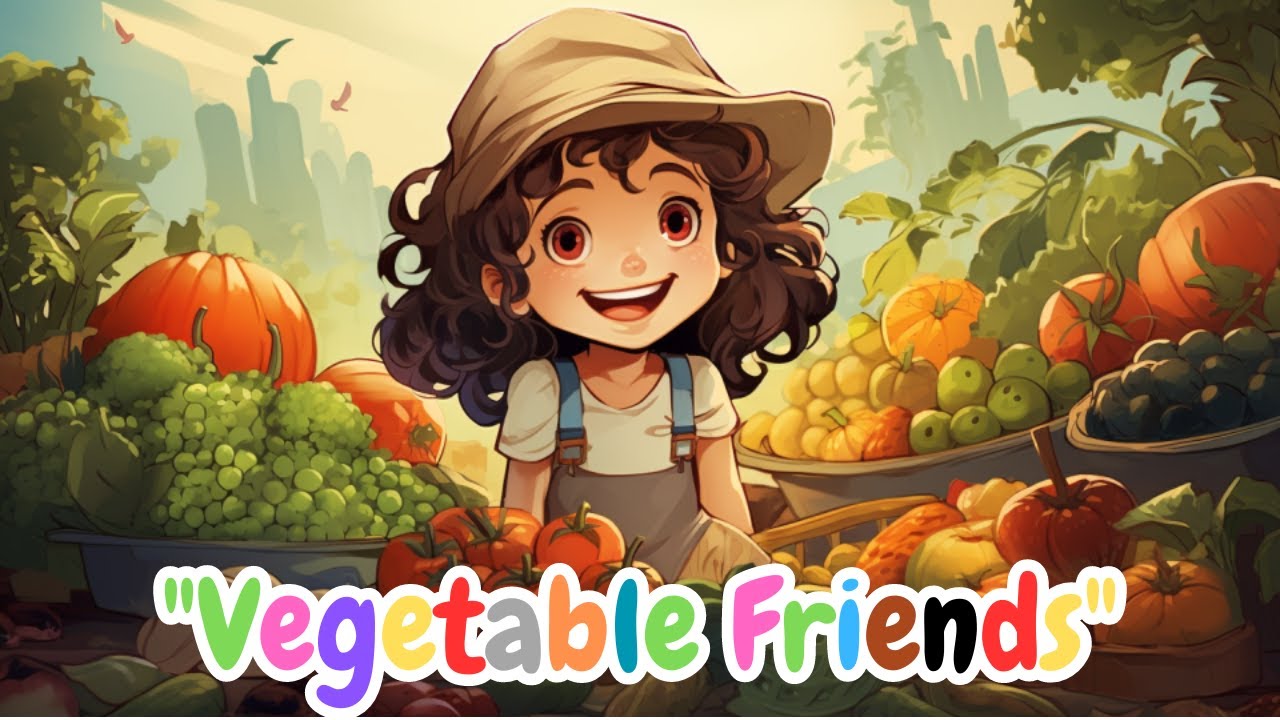 Vegetable Friends In English - MORAL STORY FOR KIDS || BEDTIME HUT ...
