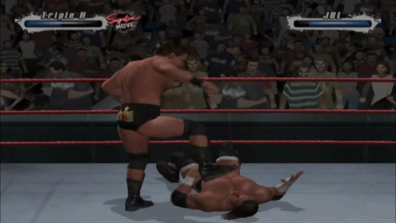 Triple H vs JBL | WWE SmackDown vs. Raw 2009 - YouTube