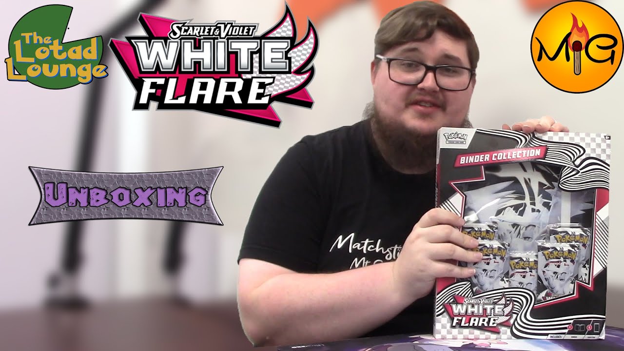 White Flare Release Week: Zach's Binder Collection Unboxing - YouTube