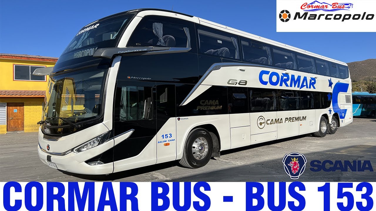 Interior y Exterior de Cormar Bus | Marcopolo Paradiso 1800 DD G8 ...