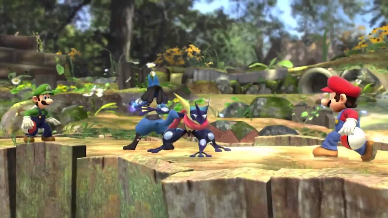 Super Smash Bros. 4 - All Newcomers Compilation - YouTube
