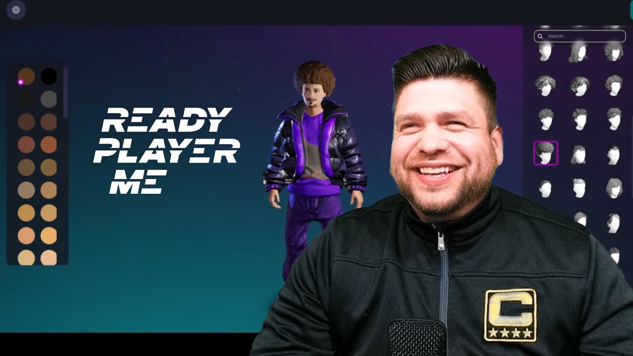 PART 1 - Creating your own Custom Ready Player Me Studio for Digital Assets Merch/Swag - YouTube