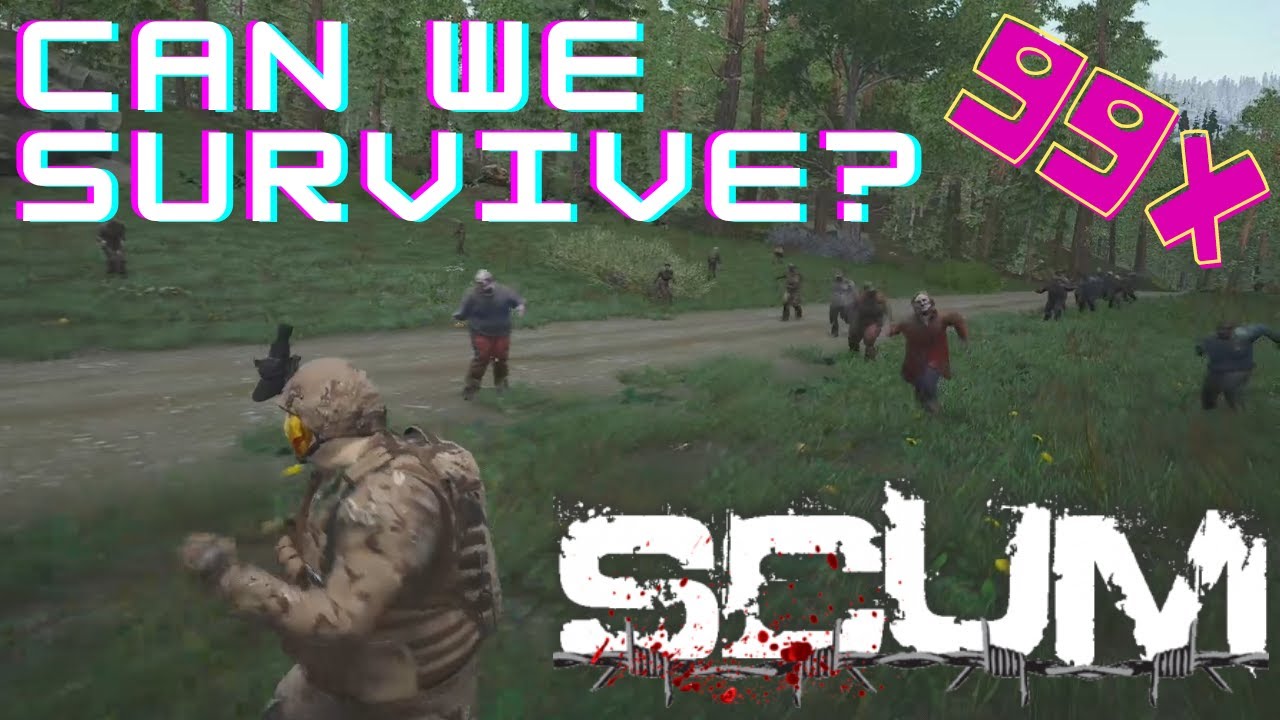 Let's Play Scum: Insane Zombie Spawn Rate! (Part 3) - YouTube