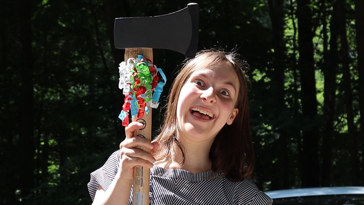 Crazy Axe Lady - YouTube