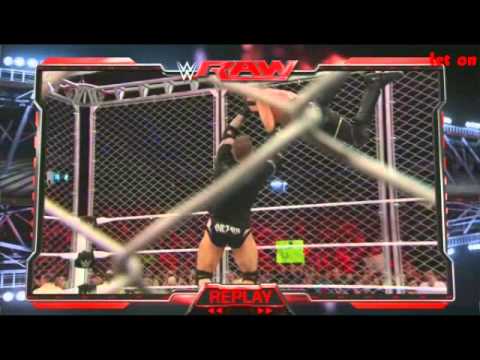 Randy Orton Super RKO on Seth Rollins - Raw 04/20/15 - YouTube