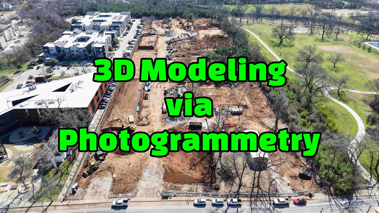 Construction Site 3D Modelling Photogrammetry - YouTube