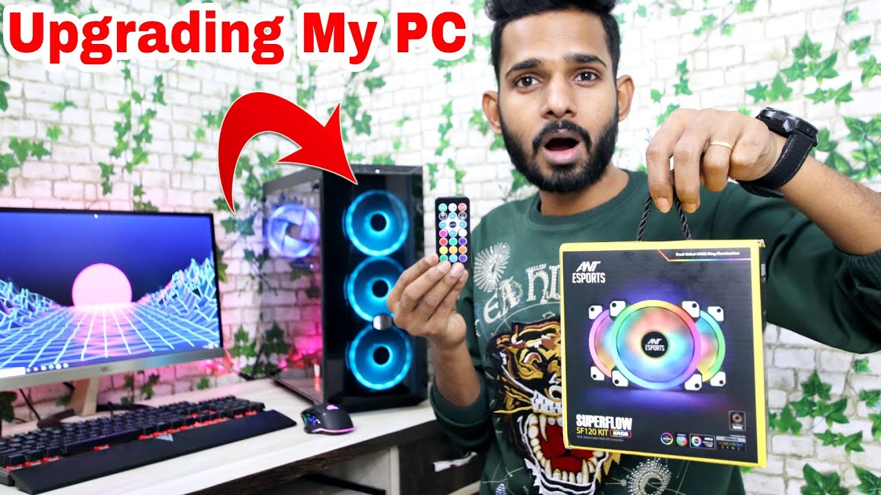 Upgrading My PC | New RGB Fan Installing in my PC - YouTube