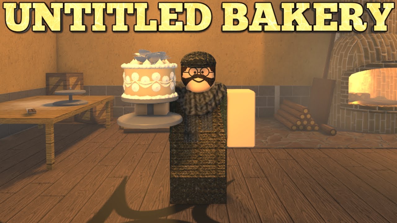 BAKING CAKES AT MY BAKERY | Roblox Untitled Bakery - YouTube