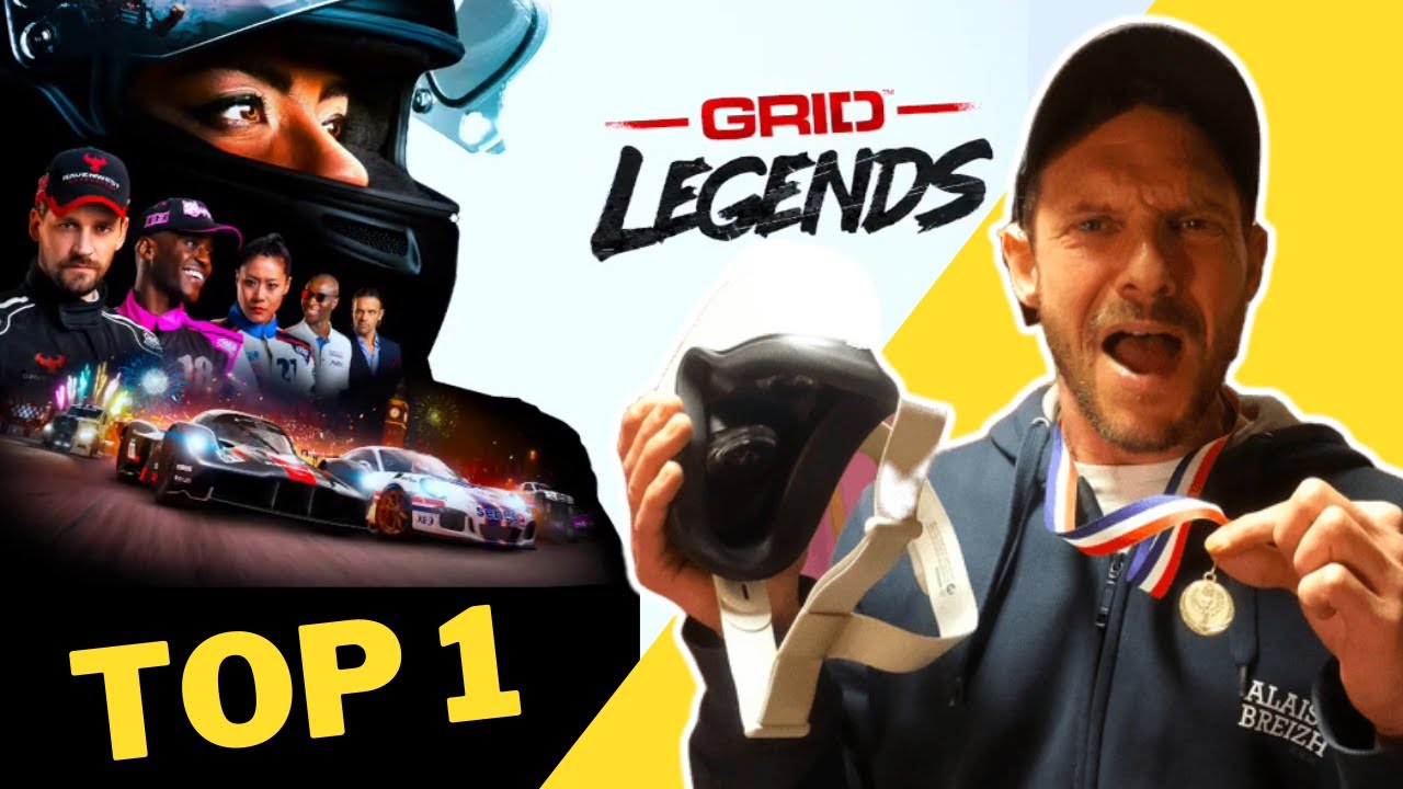 GRID LEGENDS VR / avec QUEST 2 - YouTube