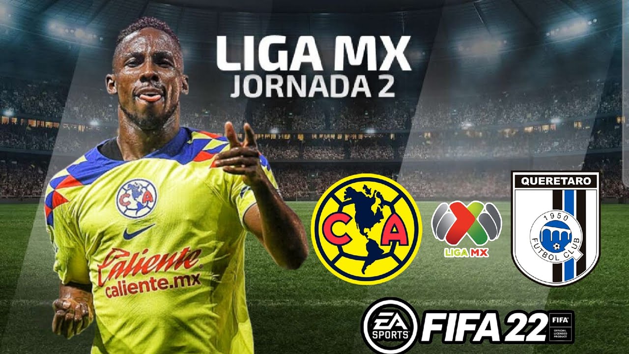 FIFA 22 - Club America vs Querétaro / Liga Mx Jornada 2 / PS5 ...