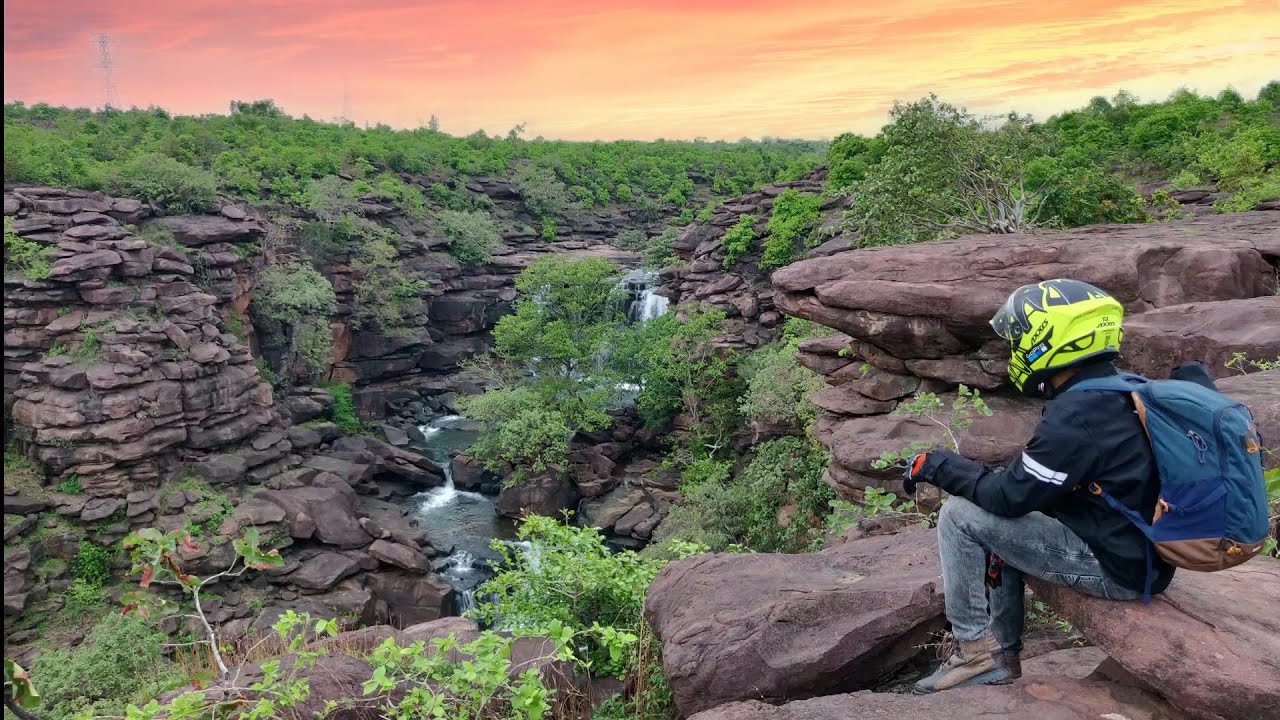 Bagdari Water Fall Jabalpur -A Royal Enfield Monsoon Ride - YouTube