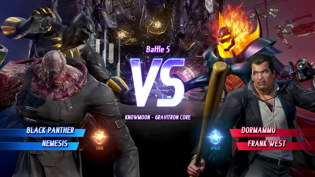 MARVEL VS. CAPCOM: INFINITE Black Panther,Nemesis Gameplay In Arcade ...