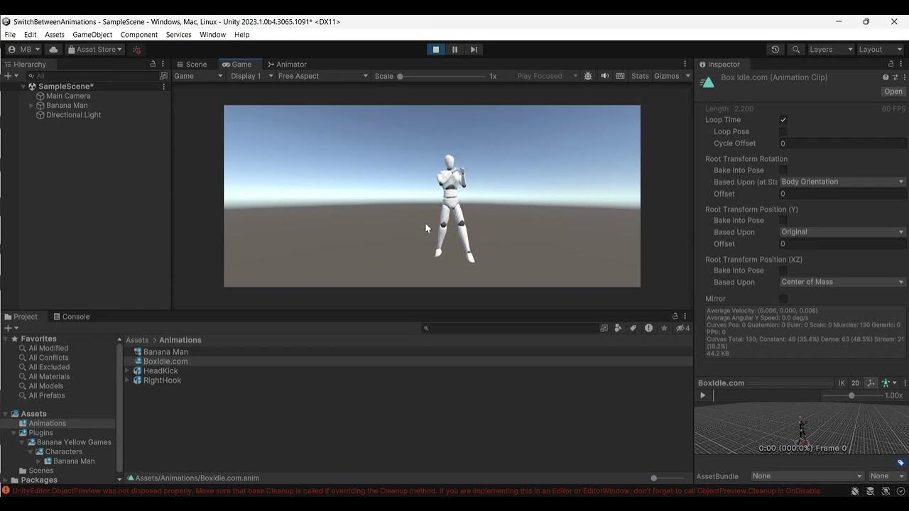Animation Switching - YouTube