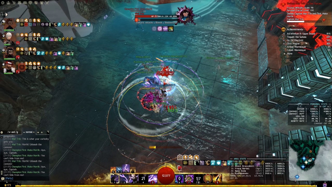 GW2: Fractals LvL98 Mai Trin - Tempest PoV - YouTube