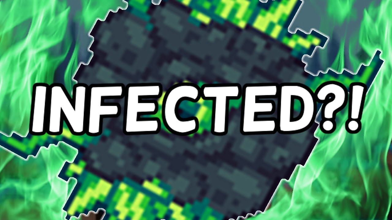 My Terraria World Got INFECTED! - YouTube