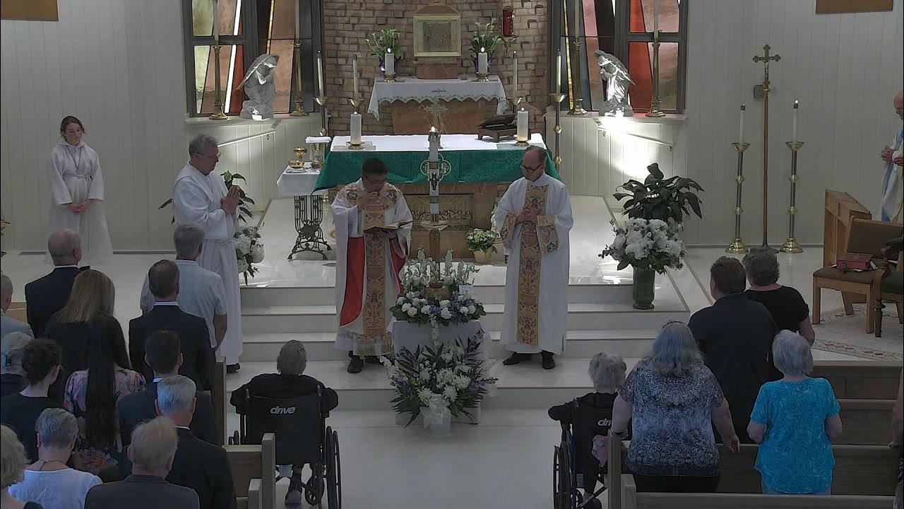 St. Francis of Assisi - Weston CT - Funeral Mass for Deacon Steve's father, Ernest F. Hodson ...